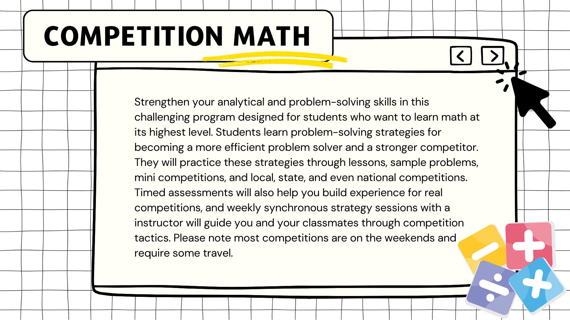 Orlando Science Charter School East Campus - Programs Offered